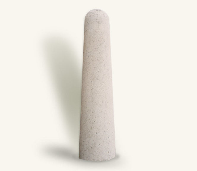 Monoscape Bridgeford Smooth Grey Concrete Bollard · bollardsdirect.co.uk